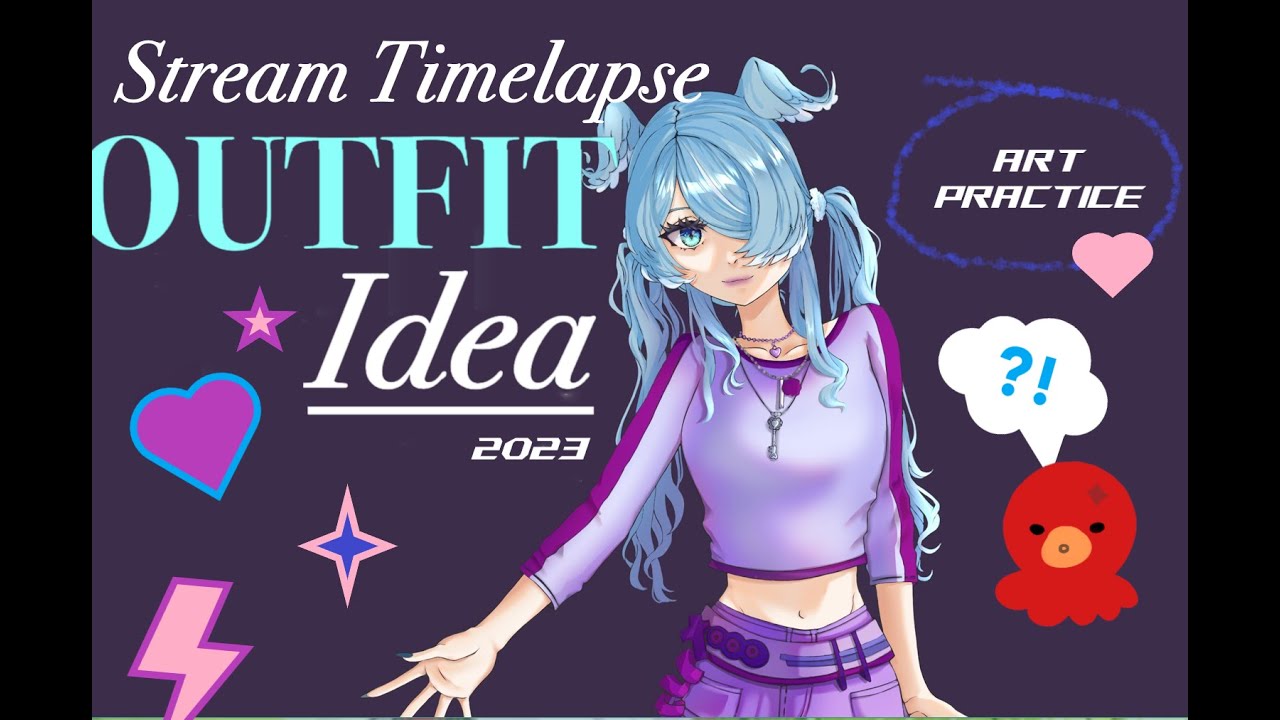 Elira Drawing! Outfit Look! 💙 - YouTube