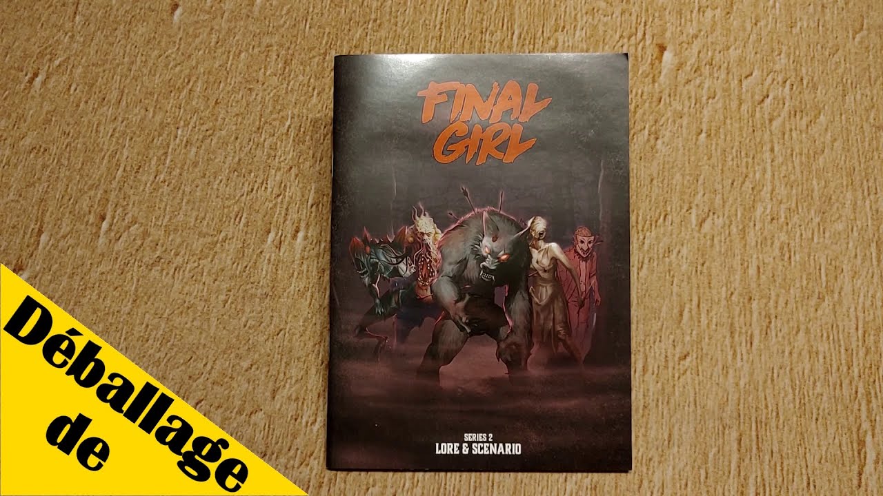 Déballage de Final Girl Series 2 - Lore & Scenario Book - YouTube