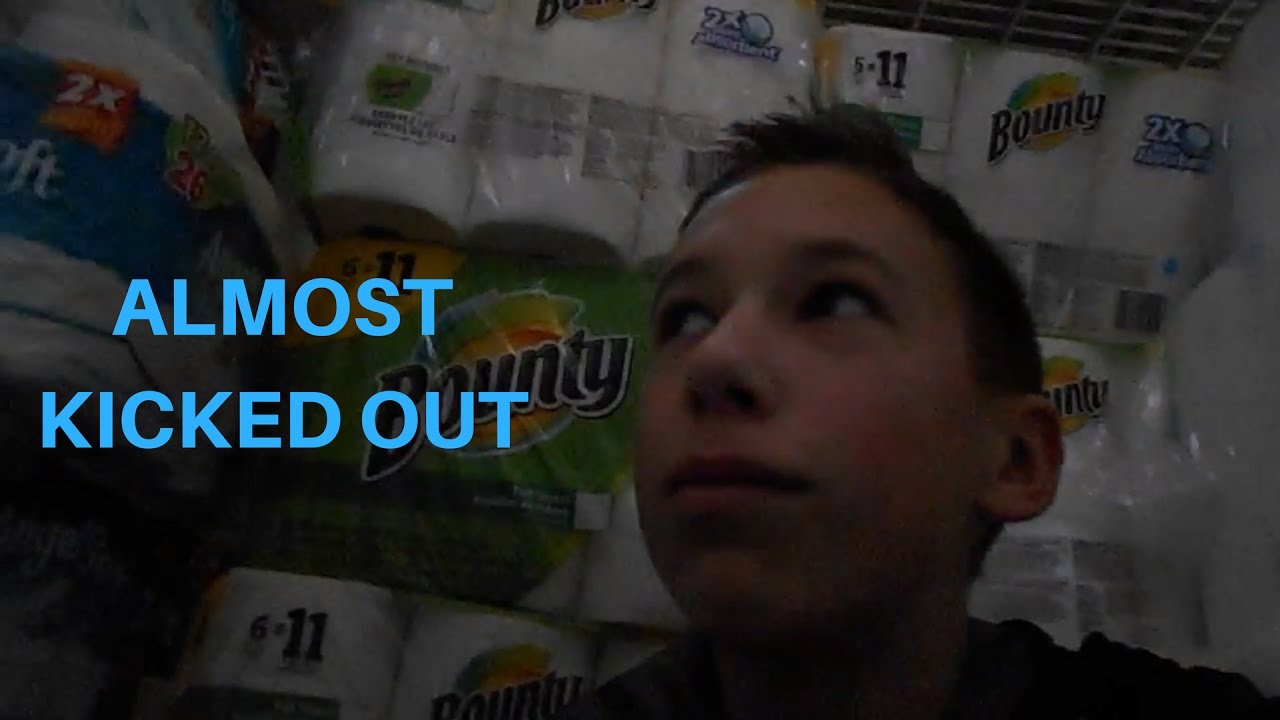 EPIC WALMART TOILET PAPER FORT FAIL!! - YouTube