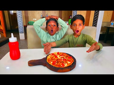 कालू ने खाया पिज्जा 🍕