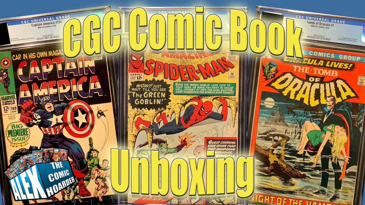 CGC Comic Book Unboxing | Blown Away by the Grades!!! - YouTube