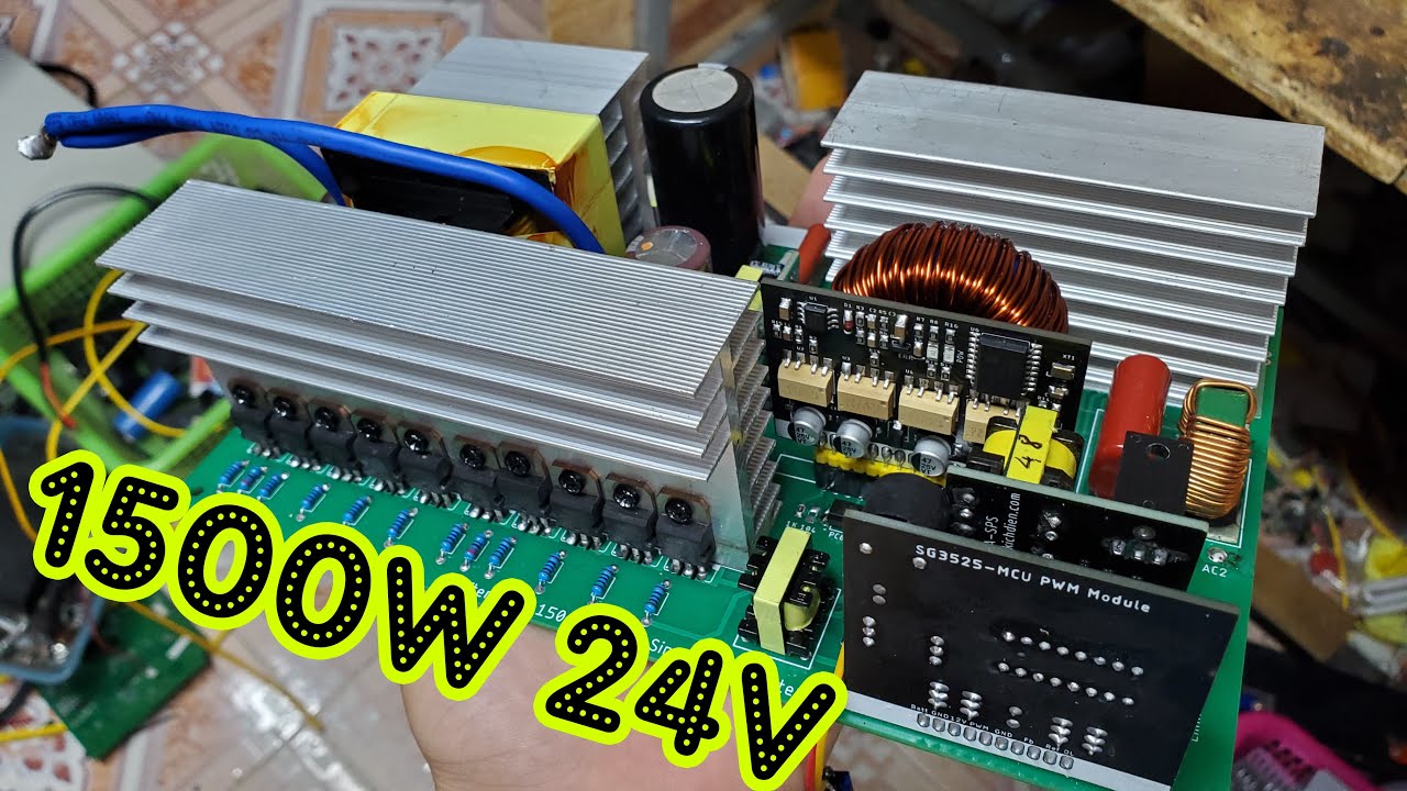 High-Efficiency 1500W Inverter sine | JLCPCB - YouTube