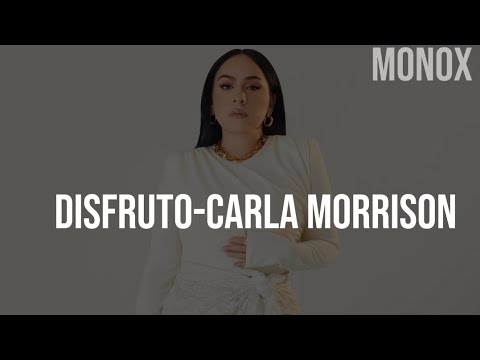 DISFRUTO-Carla Morrison (Letra) - YouTube