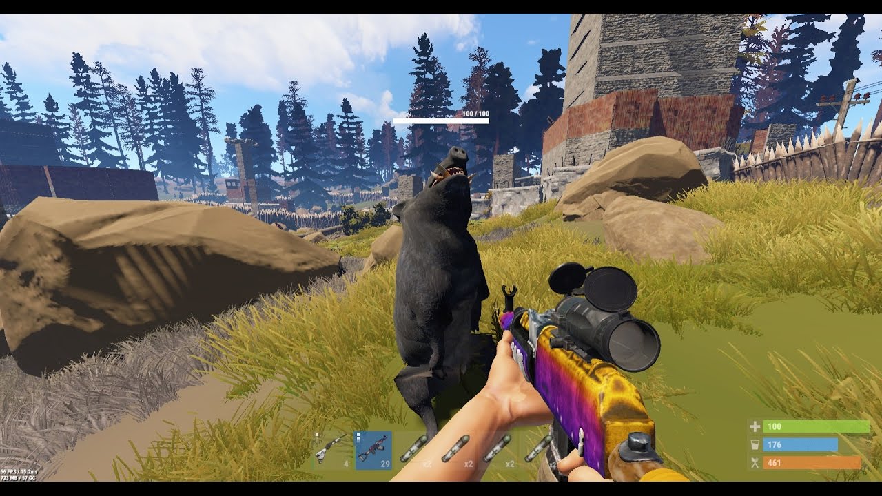RUST | How To Die @ 41 Health!! - YouTube