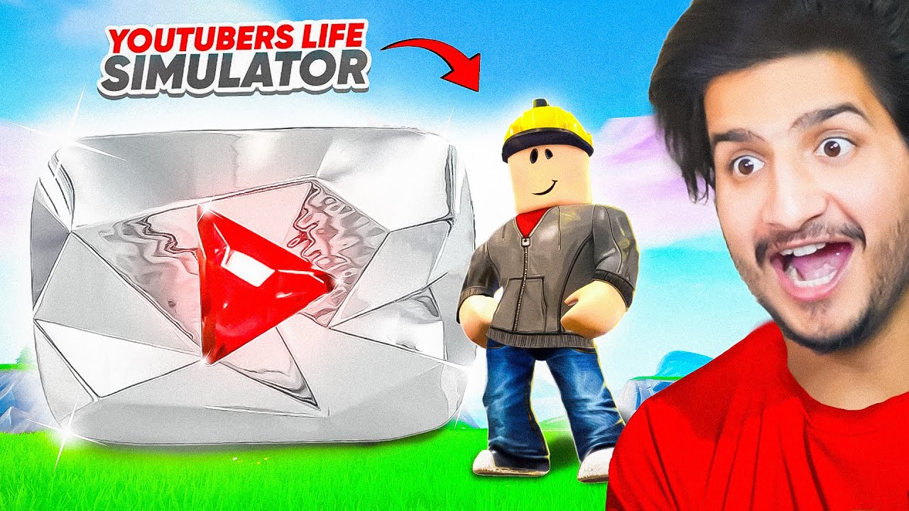 I BECAME A FAMOUS YOUTUBER OVERNIGHT IN ROBLOX YOUTUBER SIMULATOR! 🔥 - YouTube