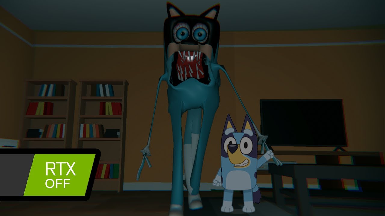 Hice Granny pero con Evil Bluey en 15 dias - YouTube