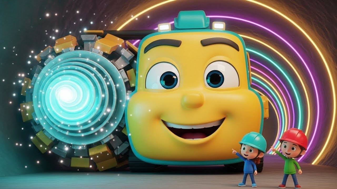 🚧 Dig Dig Dig the Tunnel! | Construction Song for Kids 🎶 #kidssongs # ...