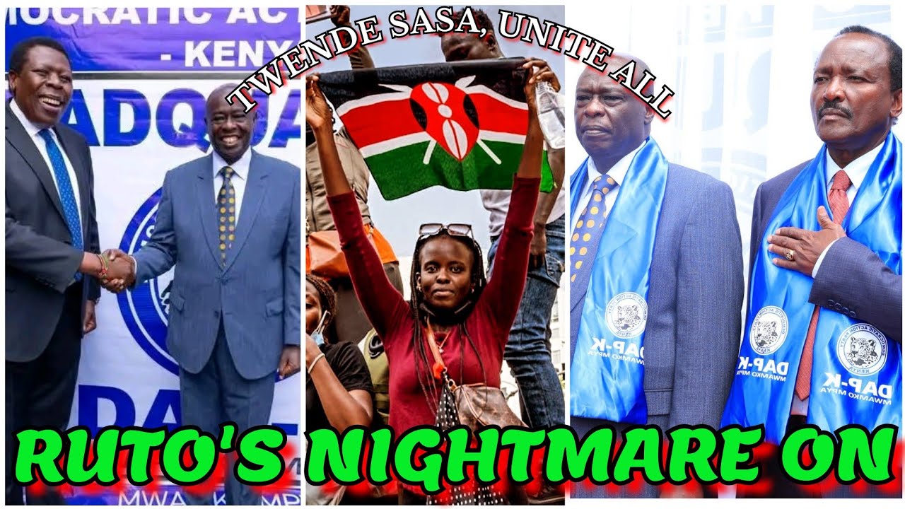 GACHAGUA AGREES TO WORK WITH DAP-KENYA LEADERS, RUTO'S NIGHTMARE - YouTube