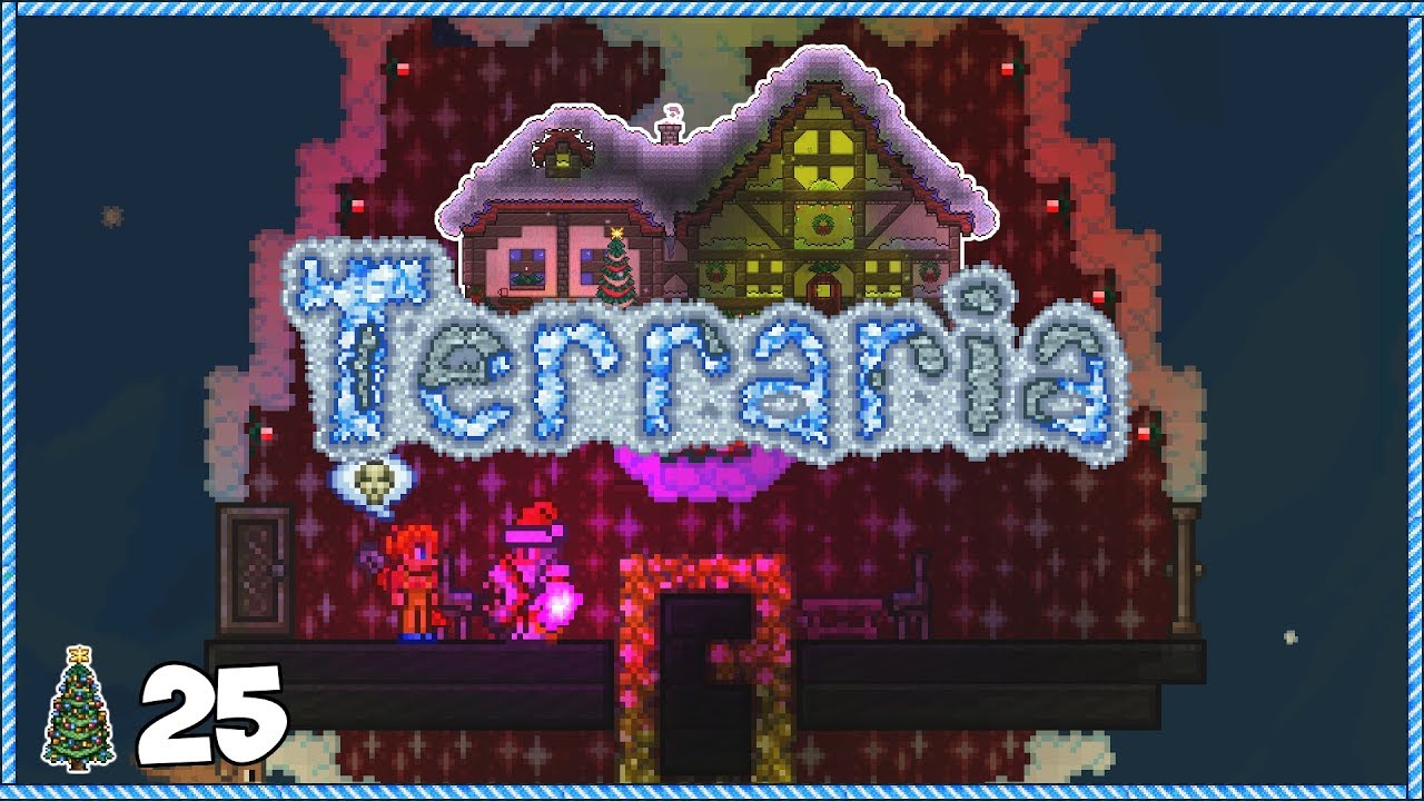 Terraria 1.3.5 Christmas Let's Play - Day 25 THE FINAL DAY! - YouTube