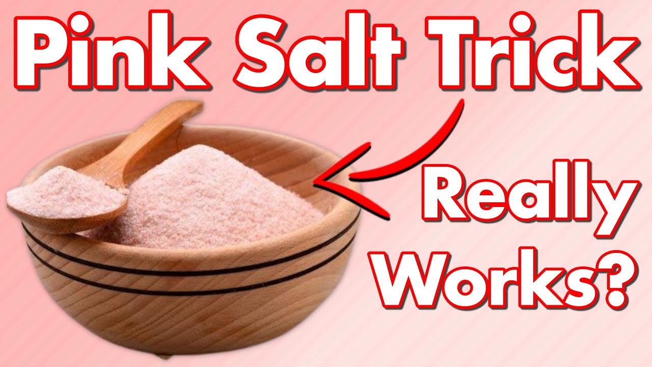 VIRAL Pink Salt Trick Recipe for Weight Loss - Legit Or Scam? - YouTube