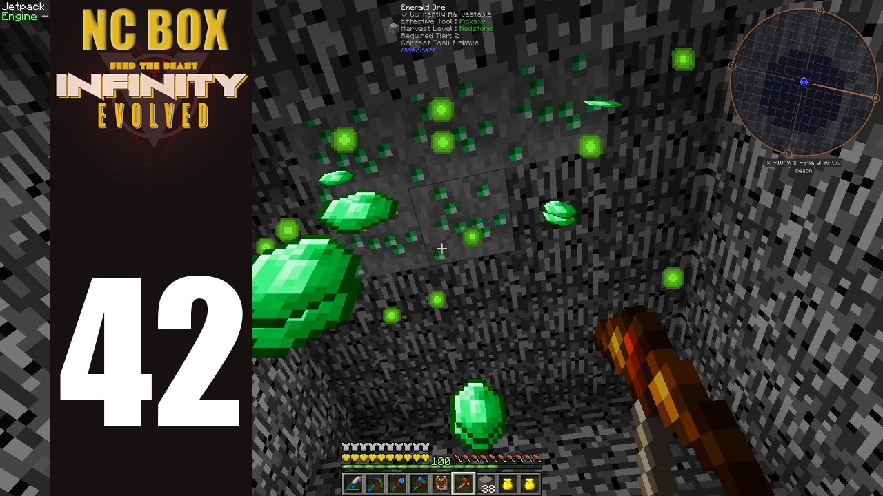 NCBox-Infinity Evolved #42 - Bedrock Dimenze - YouTube