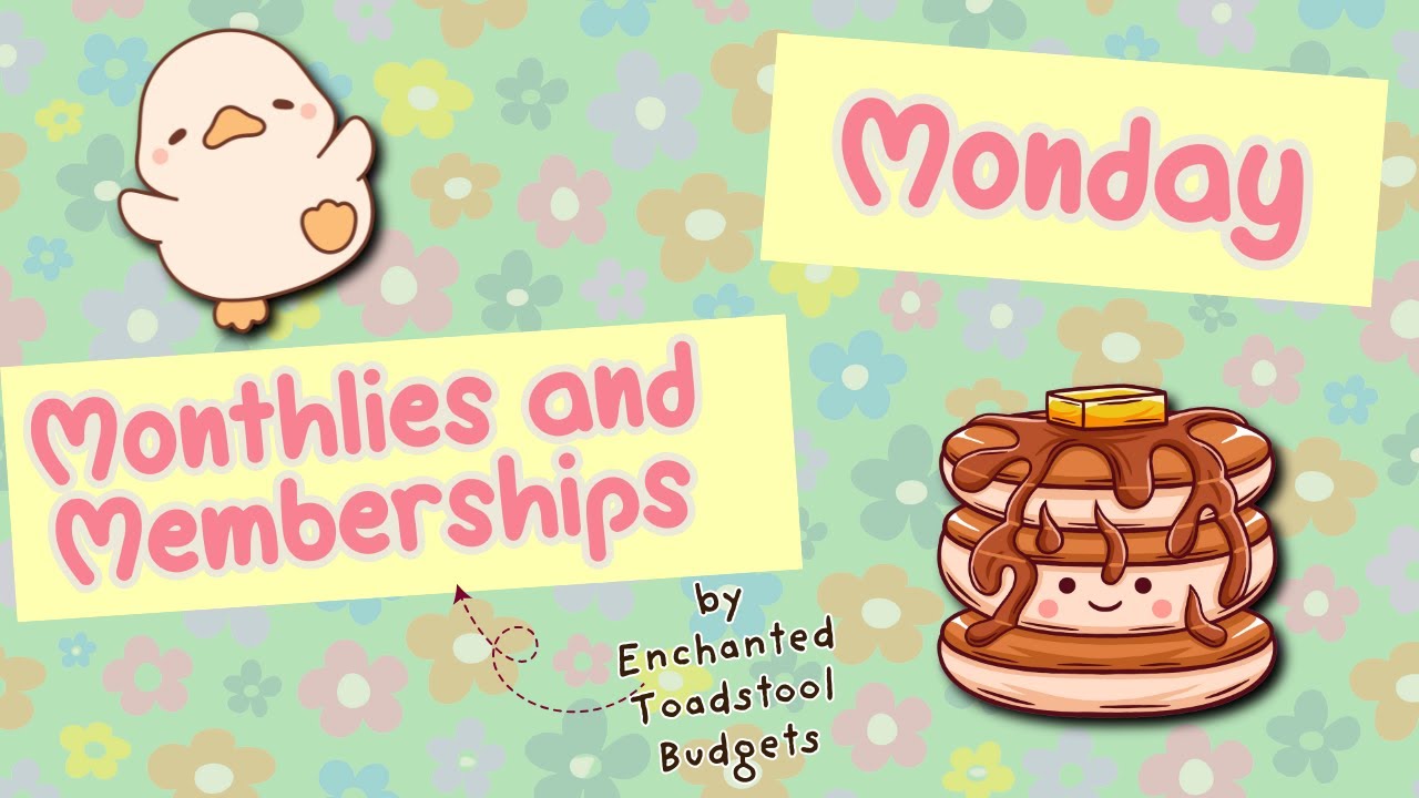 $100 Monthly and Membership Monday | Low Income | Cash Stuffing ...