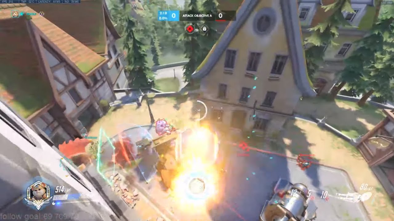 YEATLE TOP 500 PLAYER SHOWING HIS HAMMOND SKILLS! [ OVERWATCH SEASON 20 ...
