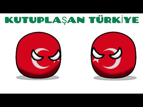 Kutuplaşan Türkiye - Countryballs