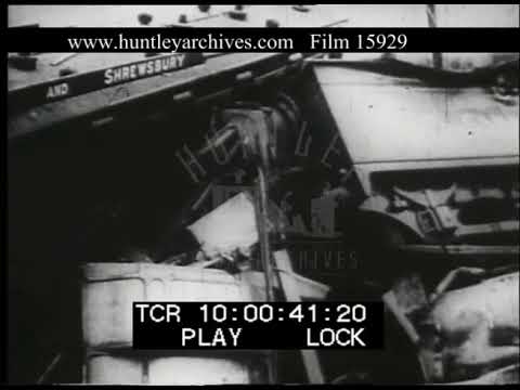 Abermule Rail Crash, 1921 - Film 15929 - YouTube