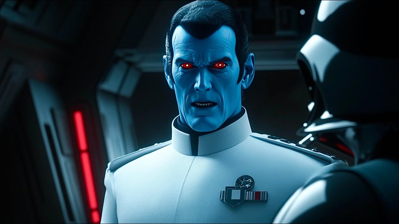 Star Wars: Thrawn Confronts Vader About His Past - YouTube
