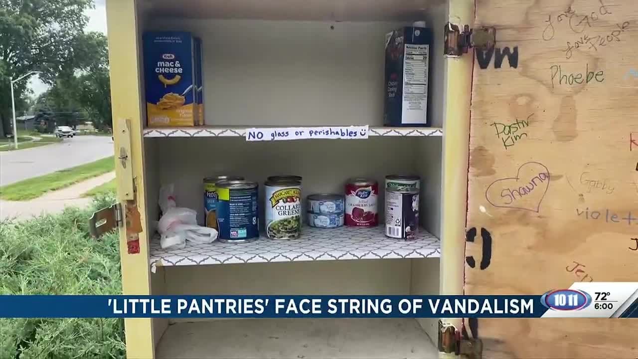 Little Pantries face string of vandalisms - YouTube