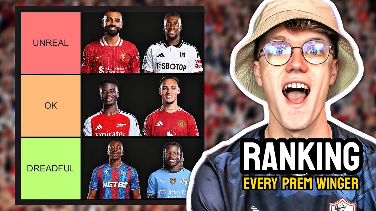 Brutally Ranking EVERY Current Premier League Winger (Tier List) - YouTube