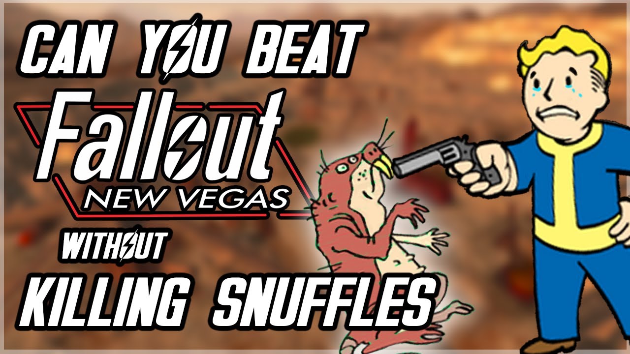 Can You Beat Fallout: New Vegas WITHOUT Killing Snuffles (April Fools ...