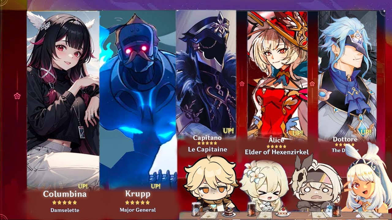 NEW FATUI (Capitano SIDEKICK) RELEASE IN NATLAN 🔥 Role, Power, Stats ...