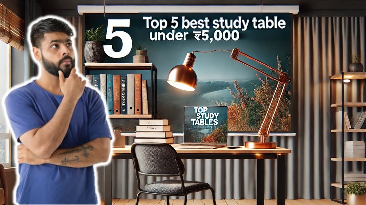 🛒 Top 5 Best Study Tables Under ₹5,000 for Home & Office on Amazon ...