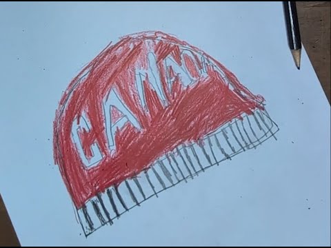 6 Year old Draws a Canada Toque - YouTube