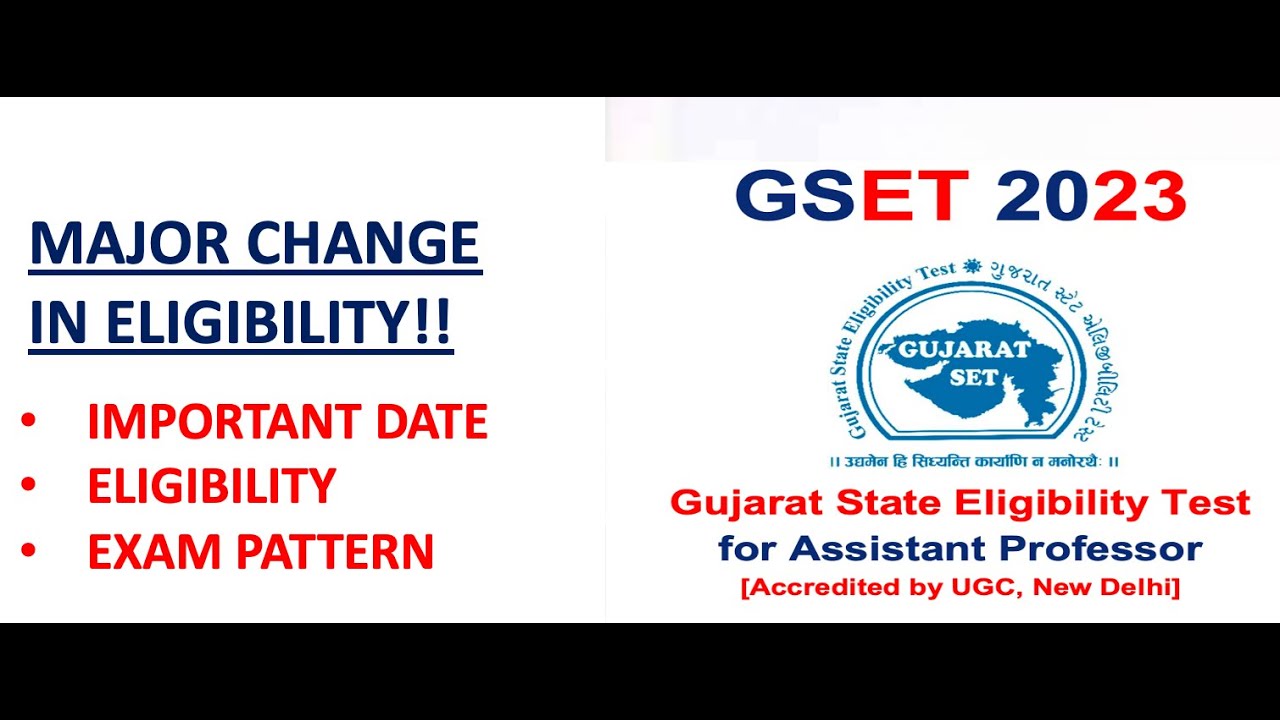 GSET 2023 Notification | important date - YouTube