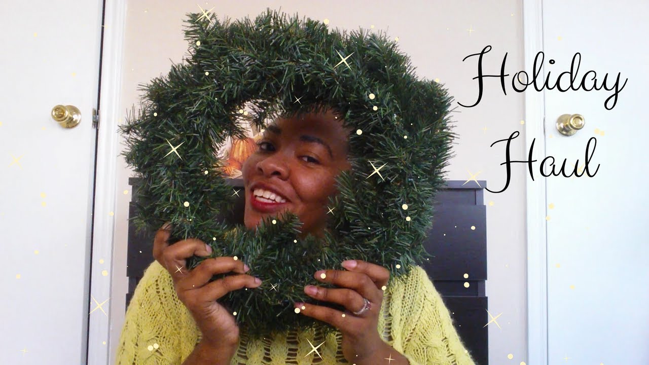 CHRISTMAS DECOR HAUL | MICHAELS | DOLLAR TREE - YouTube