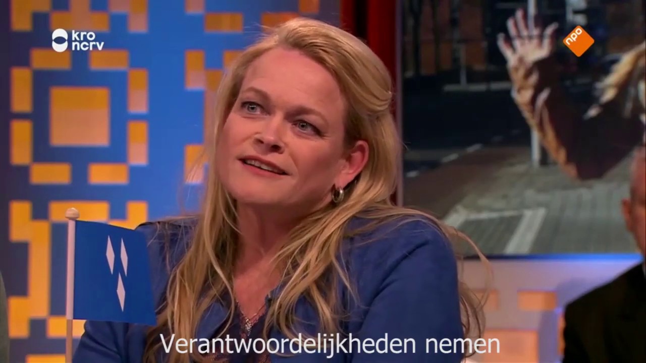 Edith van den Ham (VVD) bij Jinek aan tafel - YouTube