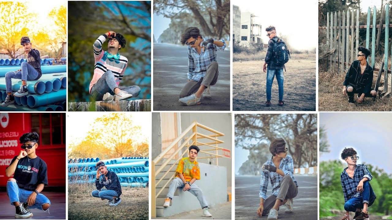 boy style photoshoot poses!! photo pose for man new pose 2023 - YouTube