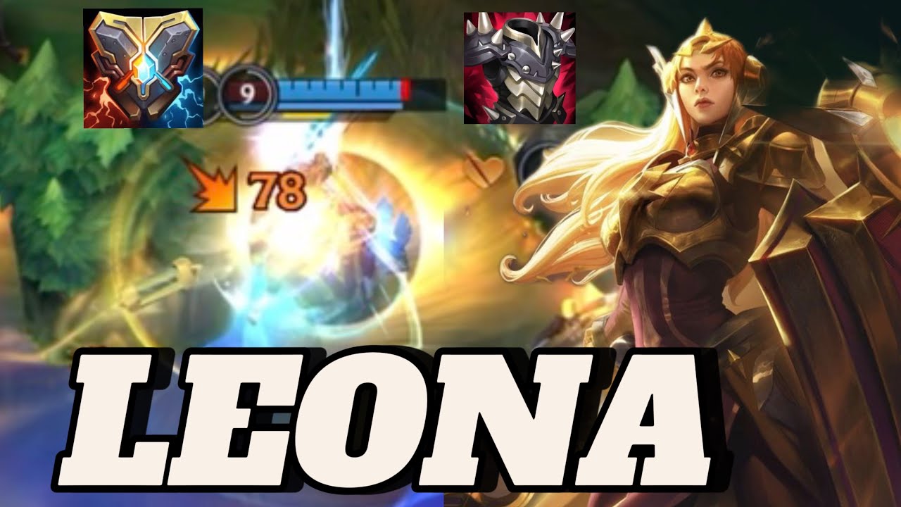 WILD RIFT LEONA BUILD AND GAMEPLAY. MEDICINE FOR PLAYING AGAINST MASTER ...