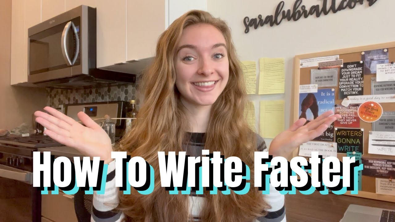 7 Tips On How To Become A Faster Writer - YouTube