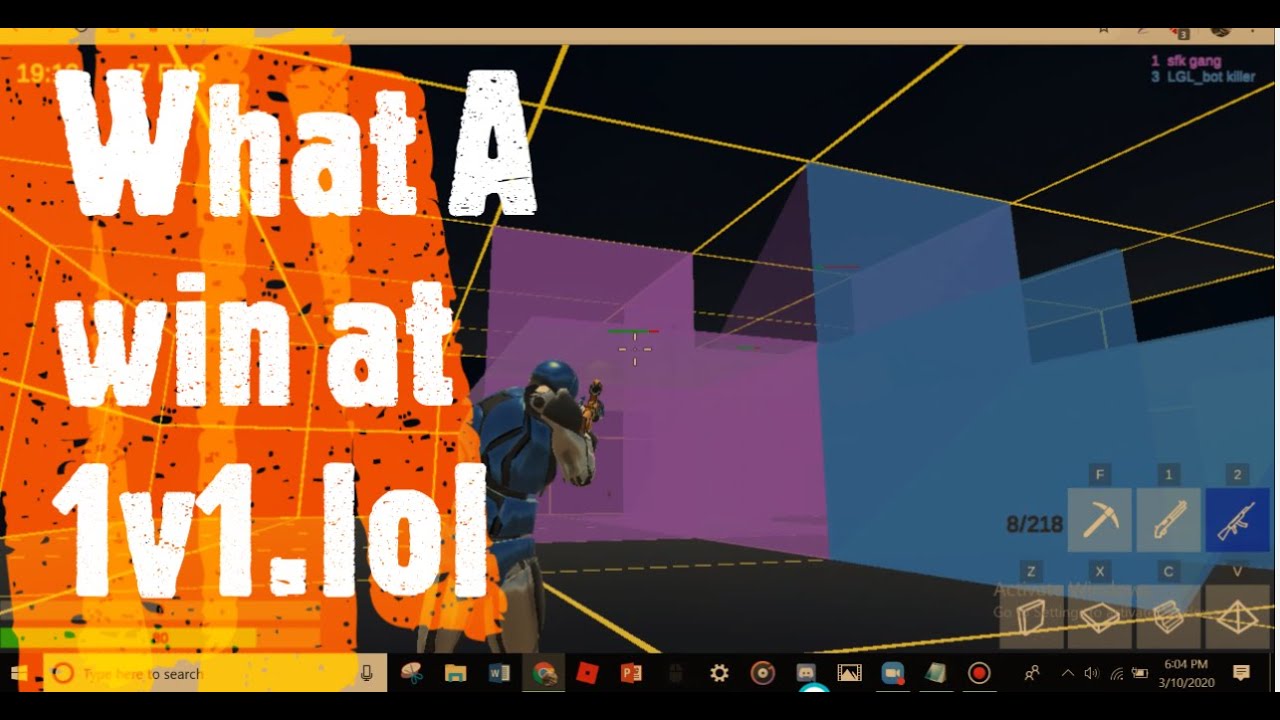 Playing 1v1lol Youtube