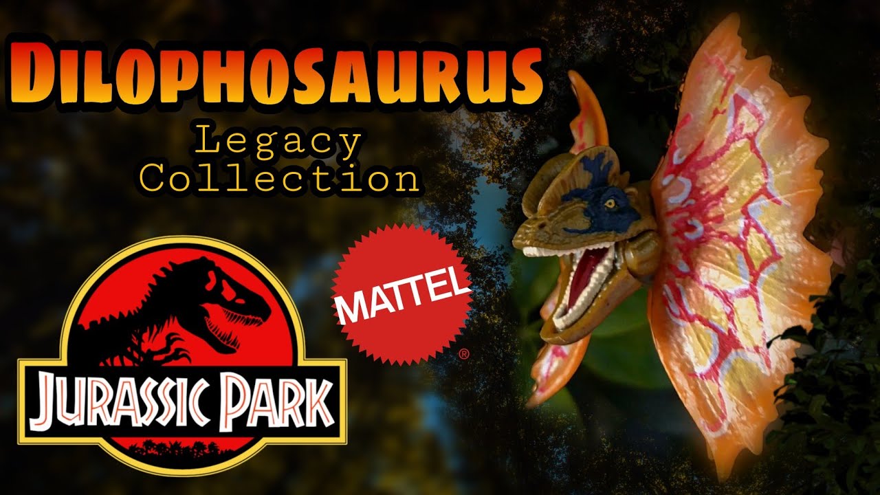 O Maravilhoso Dilophosaurus da Legacy Collection Jurassic World Mattel ...