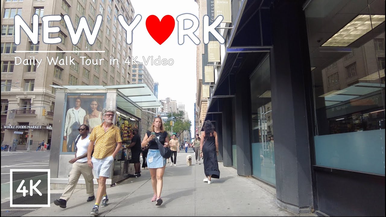 [Daily] New York City, Midtown Manhattan Summer City Walk Tour, 7th ...