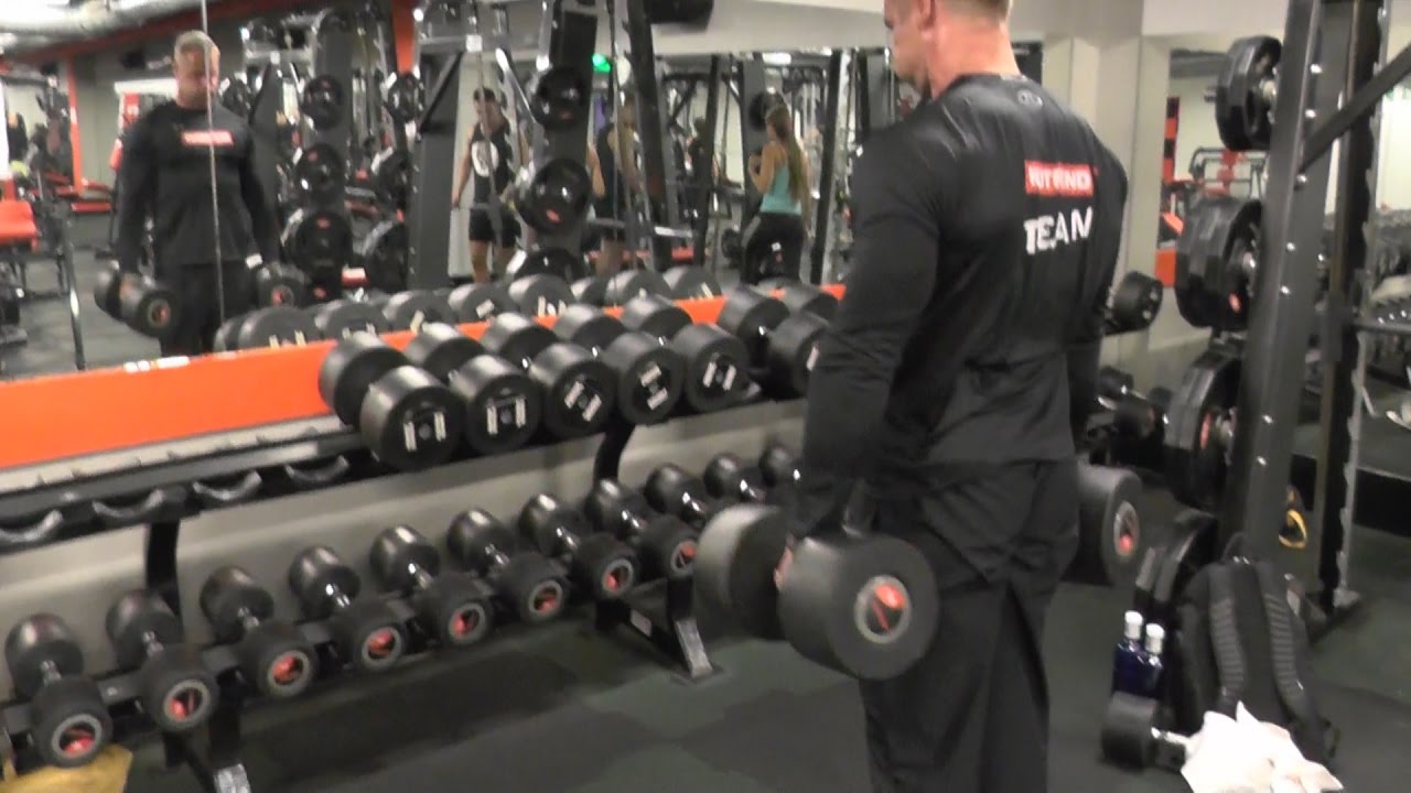 Heavy Back workout and abs - Martin Mester IFBB PRO Mens physique - YouTube