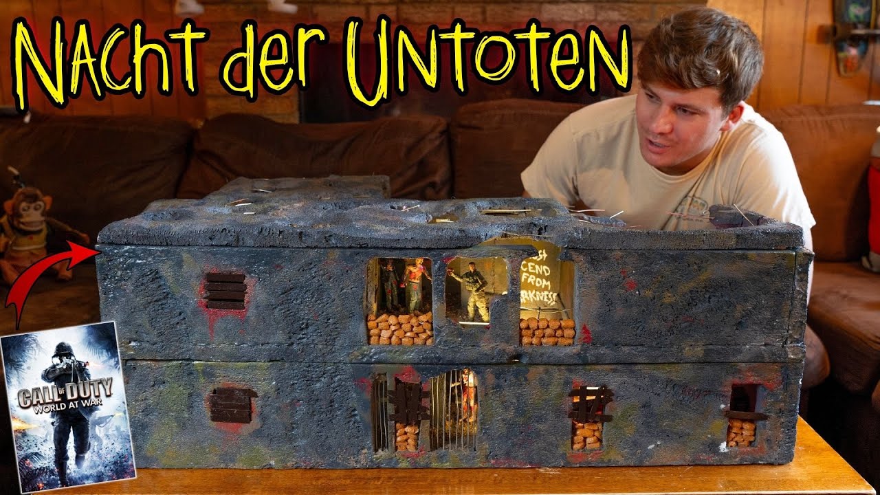 Creating Nacht Der Untoten: A Replica From Call Of Duty Zombies! - YouTube