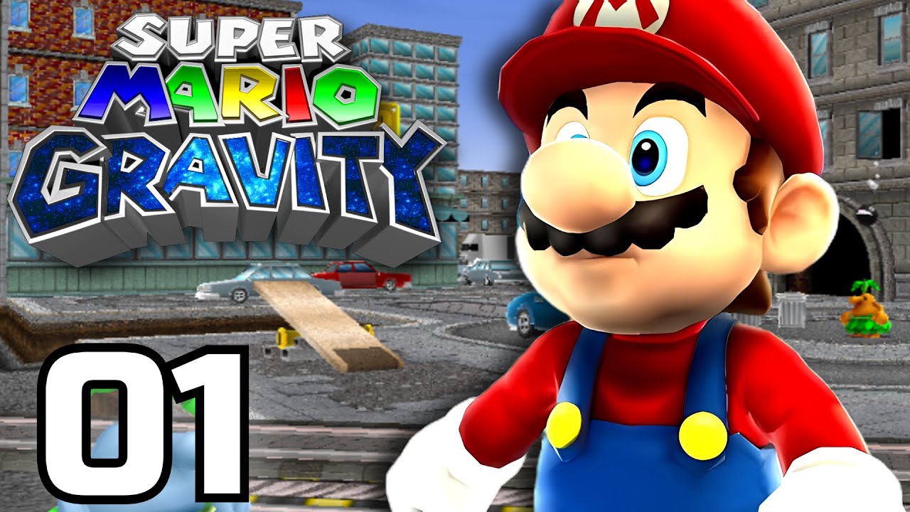 Super Mario Gravity - 100% Gameplay Walkthrough - Spin City [Part 1 ...