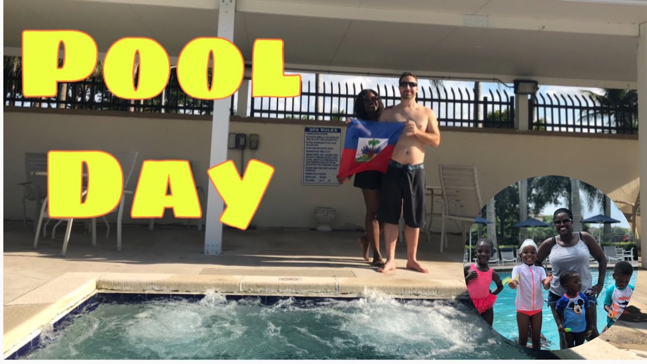 SUMMER POOL DAY VLOG | WITH THE CHILDREN. - YouTube