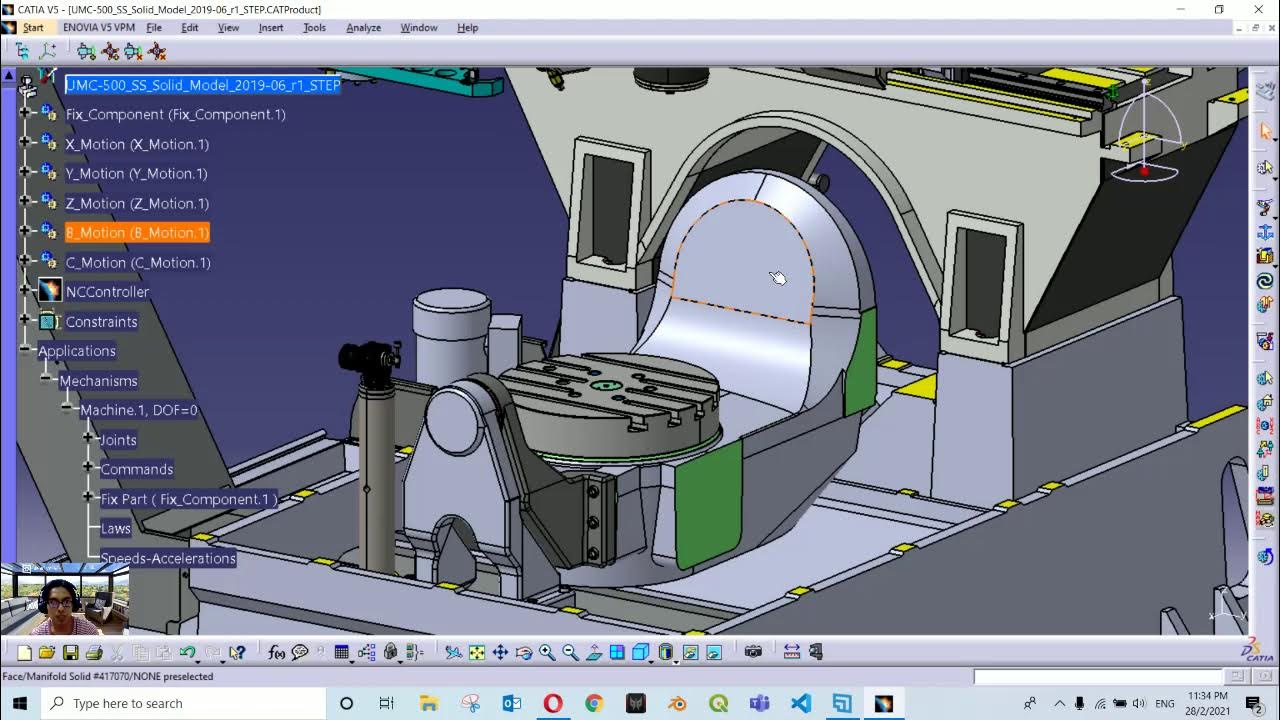 Step 4 of How to create virtual machine simulation | CATIA V5 | 3DEXPERIENCE | Tutorial - YouTube