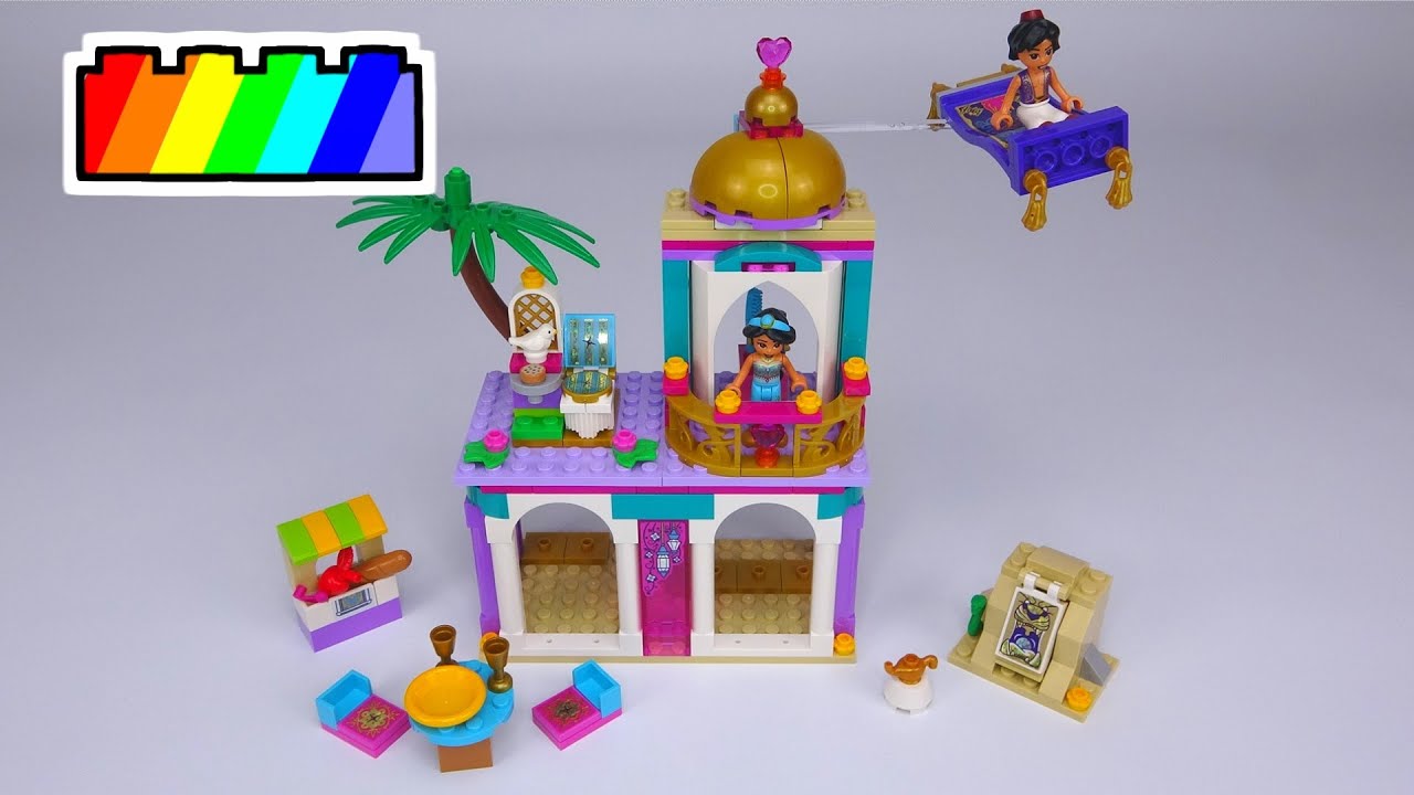 【LEGO】Disney Aladdin and Jasmine’s Palace Adventures 41161【Speed Build ...