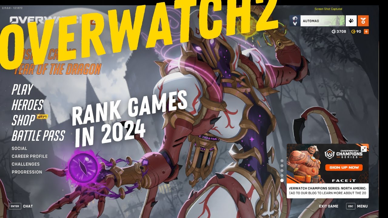 Overwatch 2 Season 9 Rank Game Gameplay Part 210 - YouTube
