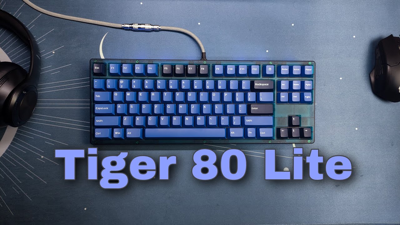 Build Custom Keyboard Pertama Saya| Tiger 80 Lite - YouTube