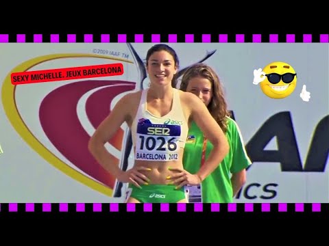 SIA UNSTOPPABLE The best version !  Michelle Jenneke Jeux Barcelona...