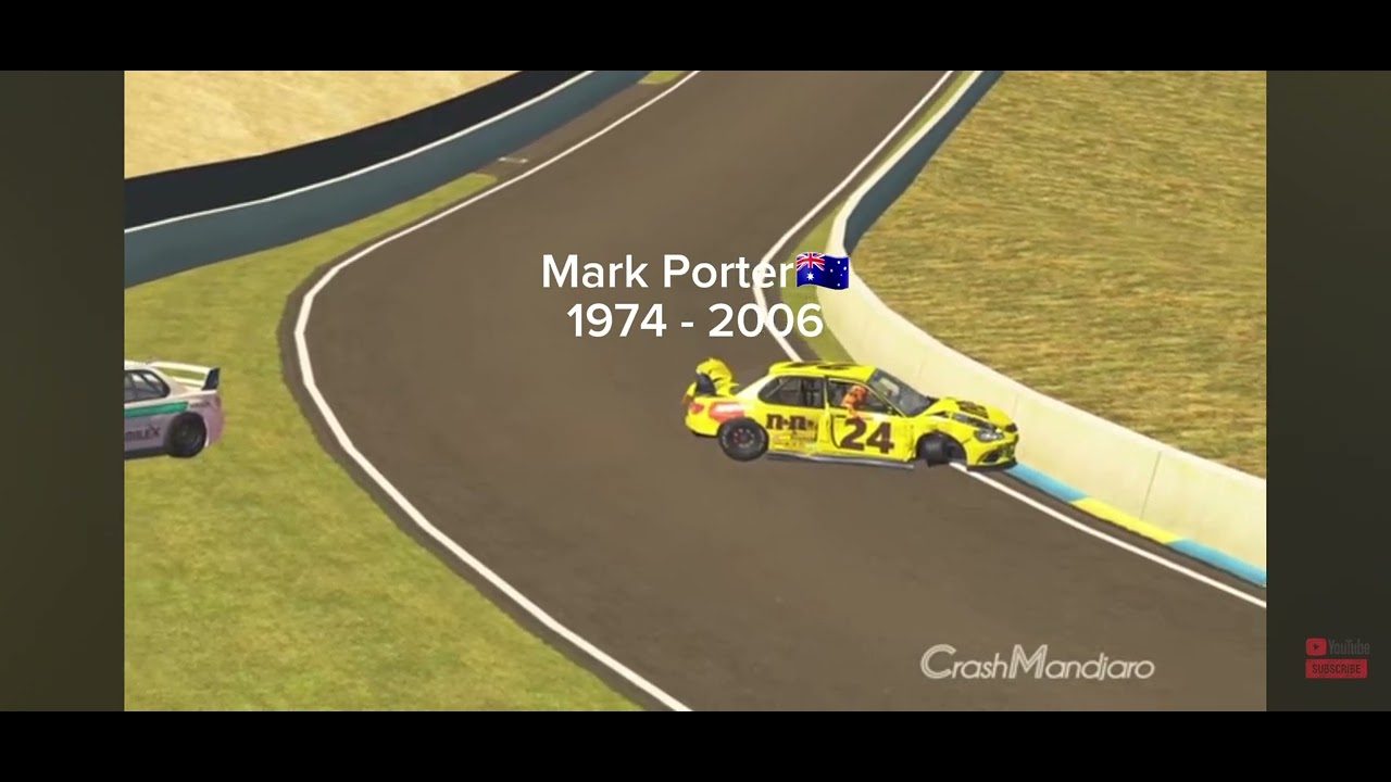 Mark Porter Recreation Fatal crash @Mount Panorama 2006 - YouTube