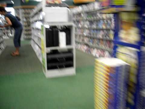 blockbuster video of kid geting a green gum ball. - YouTube