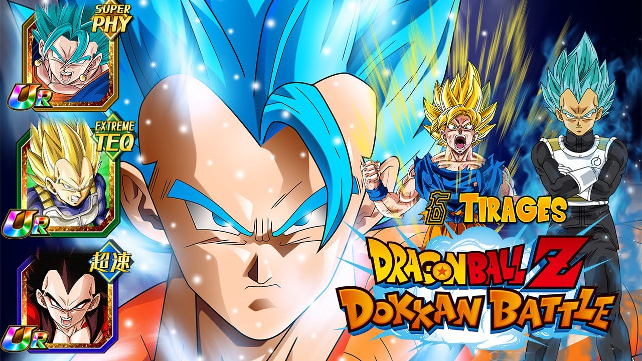 [Gacha] Dragon Ball Z Dokkan Battle - 6 Tirages - YouTube