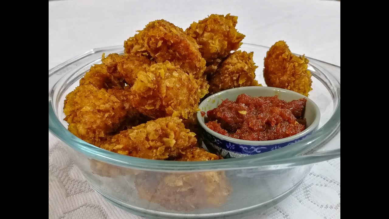 CRISPY FRIED CHICKEN with HOT and SWEET sauce || SUPER easy || RECIPE ...