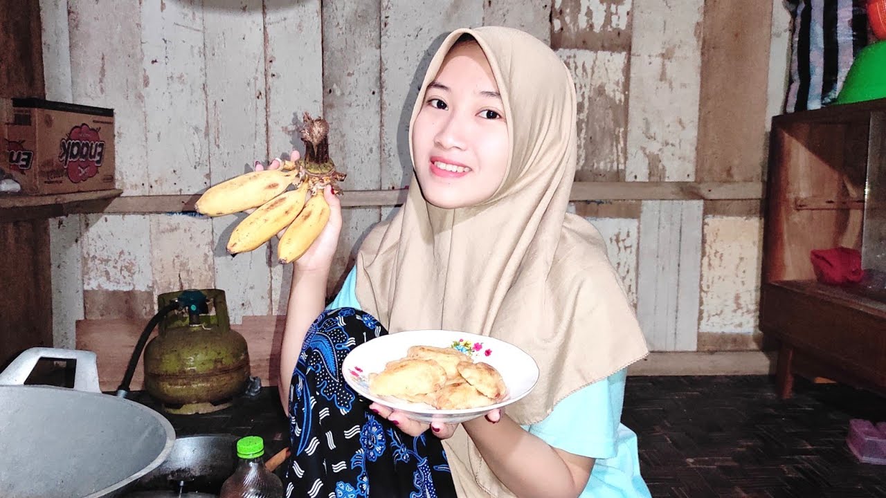 SUASANA DIPAGI HARI MAKAN PISANG GORENG BARENG BUATAN NENG MAYA ...