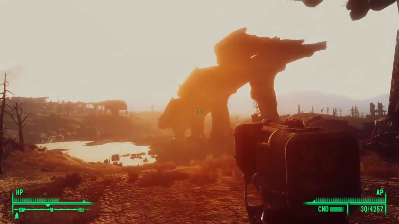 Fallout 3 graphics mod PC gameplay Ultra setting (ENB and NMC texture ...